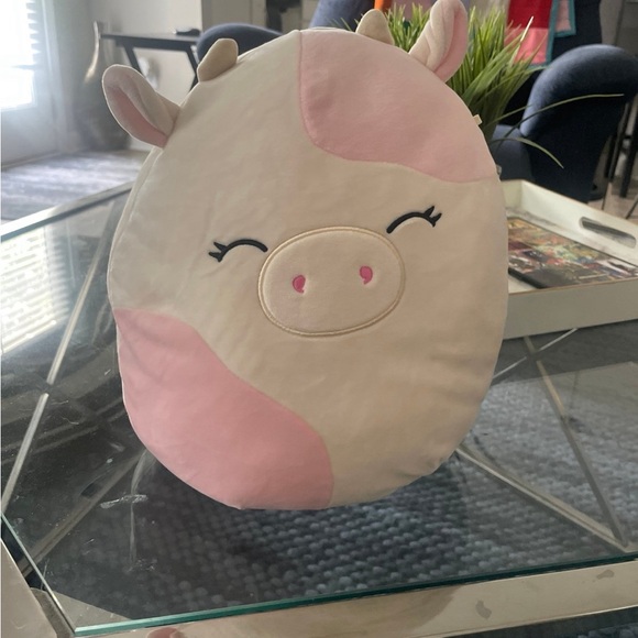 Squishmallows | Toys | Squishmallows Caedyn The Cow Stuffed Plush ...